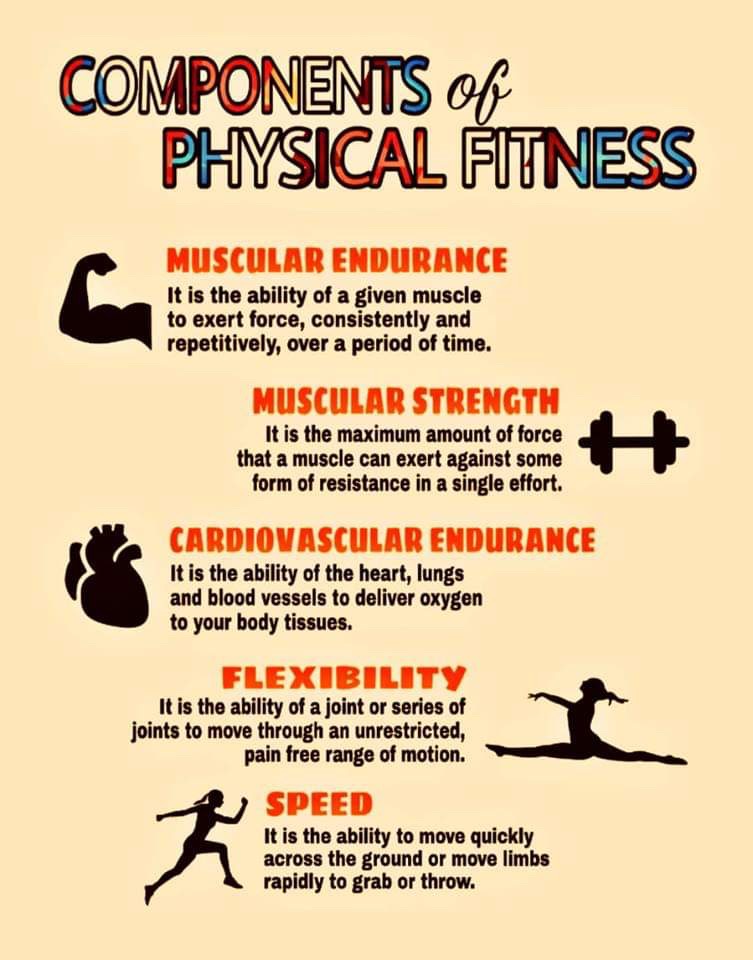Components of Physical Fitness (List Infographics) – BISITAHINAKINGBLOG